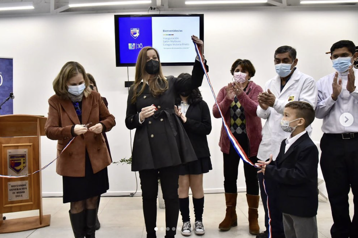 Colegio Victoria Prieto cuenta con nuevo Salón Multiuso – CEAS